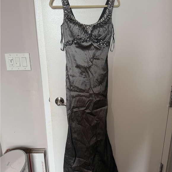 Jump | Dresses | Jump Black And Silver Maxi Dress | Poshmark